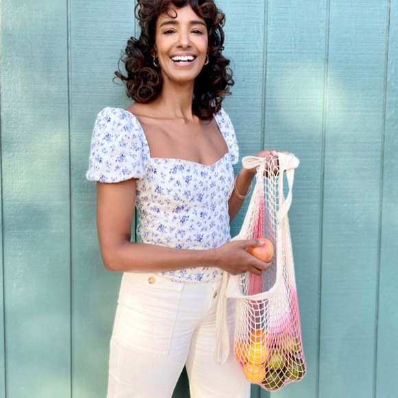 Camp Collection | Bags | Camp Collection Boho Bohemian Fruits Veggies ...